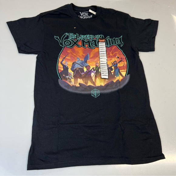 Spencer's | Shirts | Spencers The Legend Of Vox Machina Black Shirt J3 ...